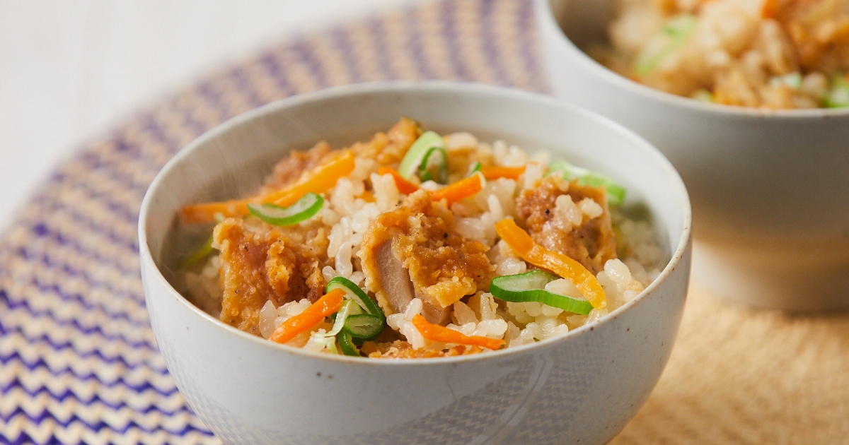 Fried Chicken Takikomi Gohan | RECIPES | Japan Food Lovers
